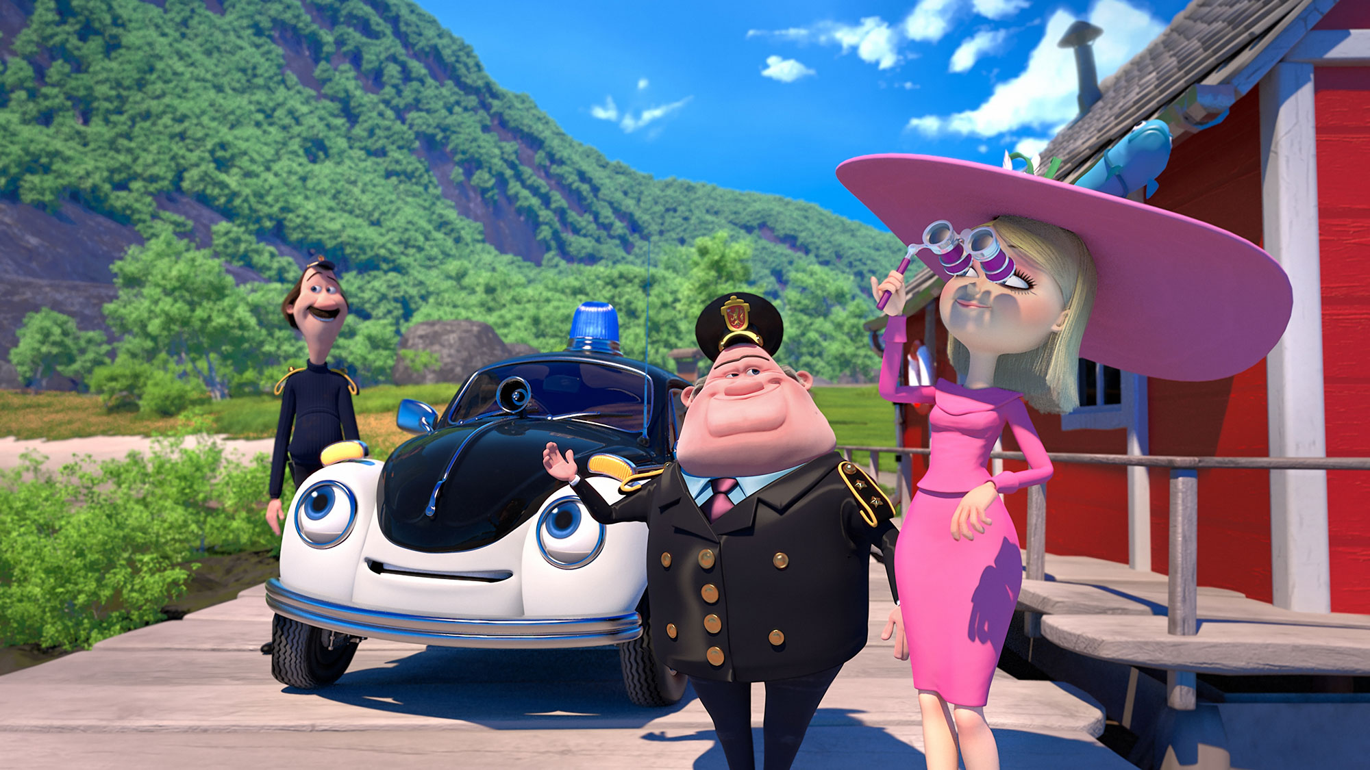 PLODDY THE POLICE CAR ON THE CASE